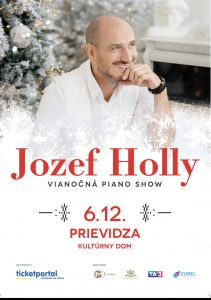 Jozef Holly - Vianočná Piano Show - Prievidza