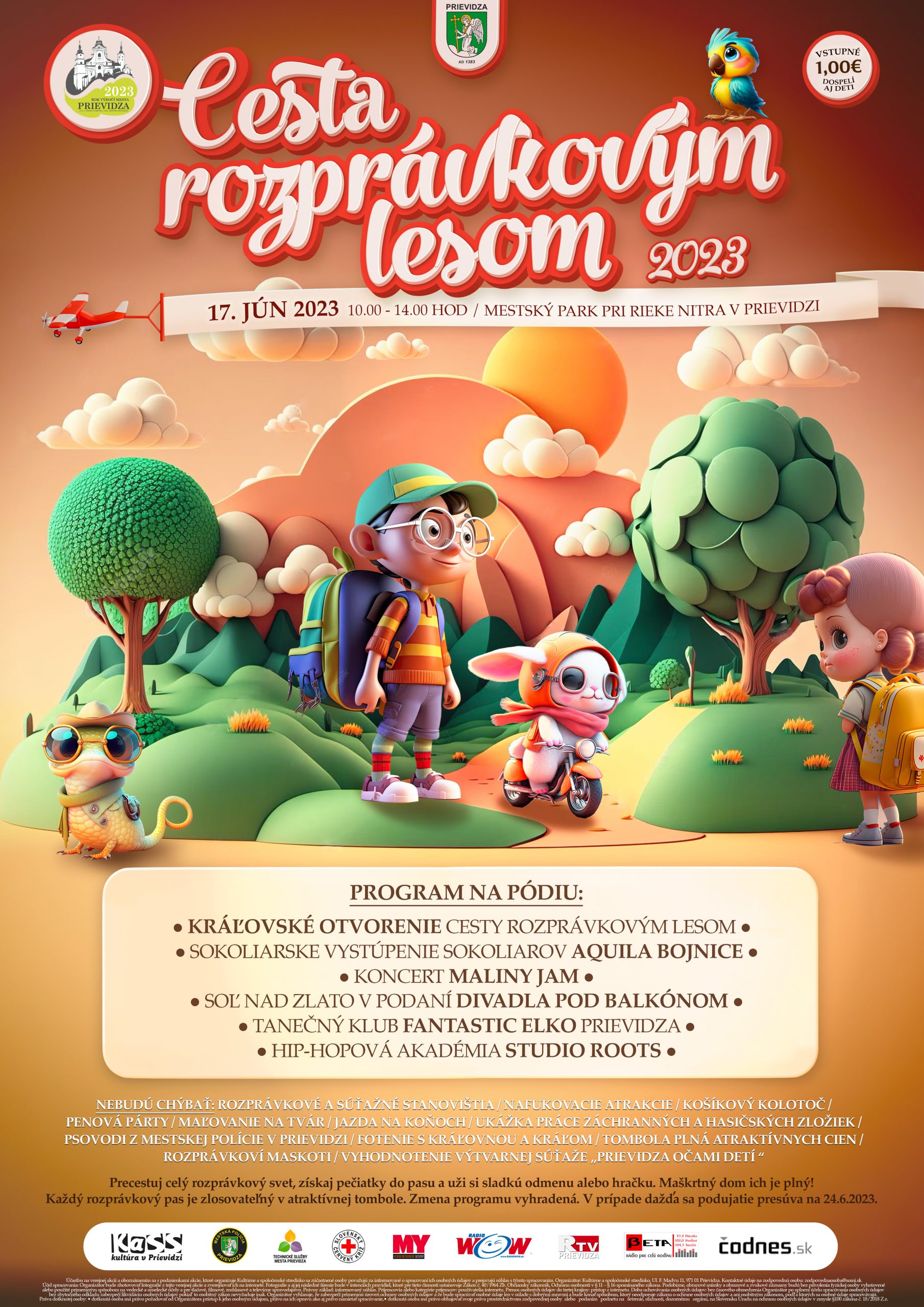 Cesta rozprávkovým lesom 2023 - Prievidza